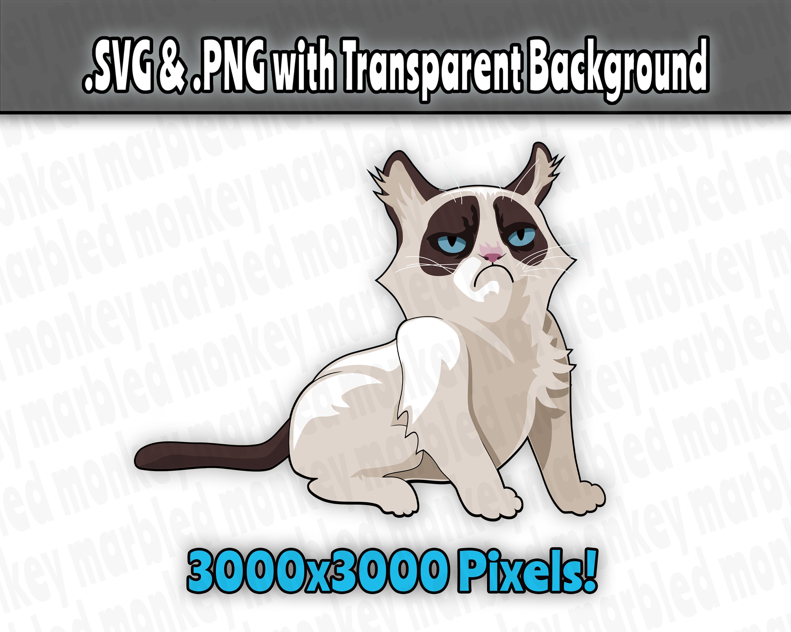 Grumpy Cat Cartoon