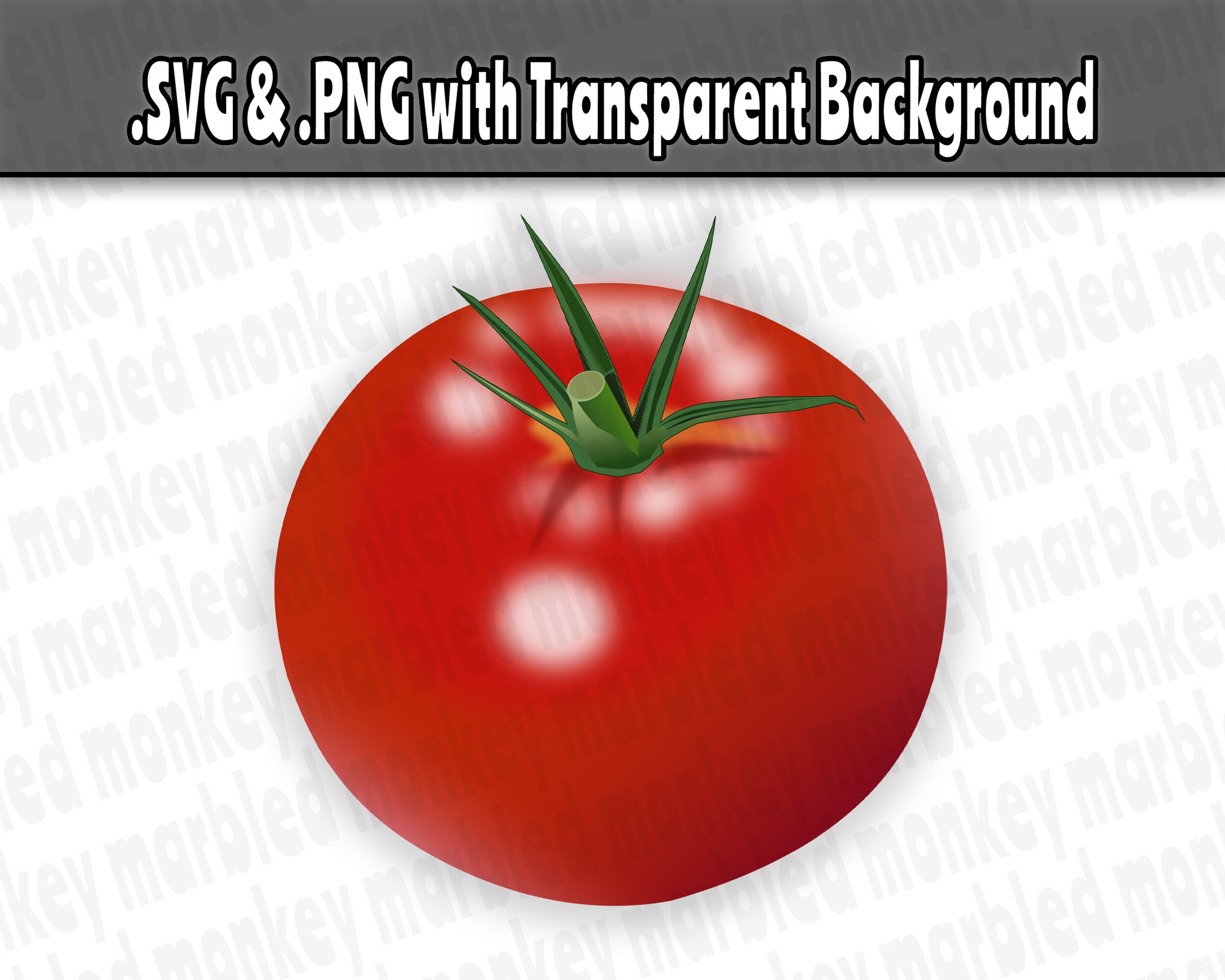 Red Tomato Clipart Image