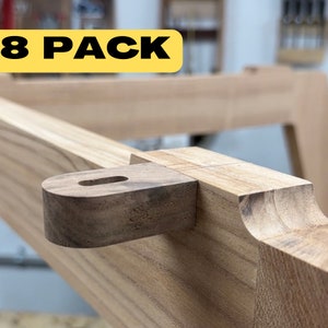 Hardwood Table Top Clips 8pk - Etsy