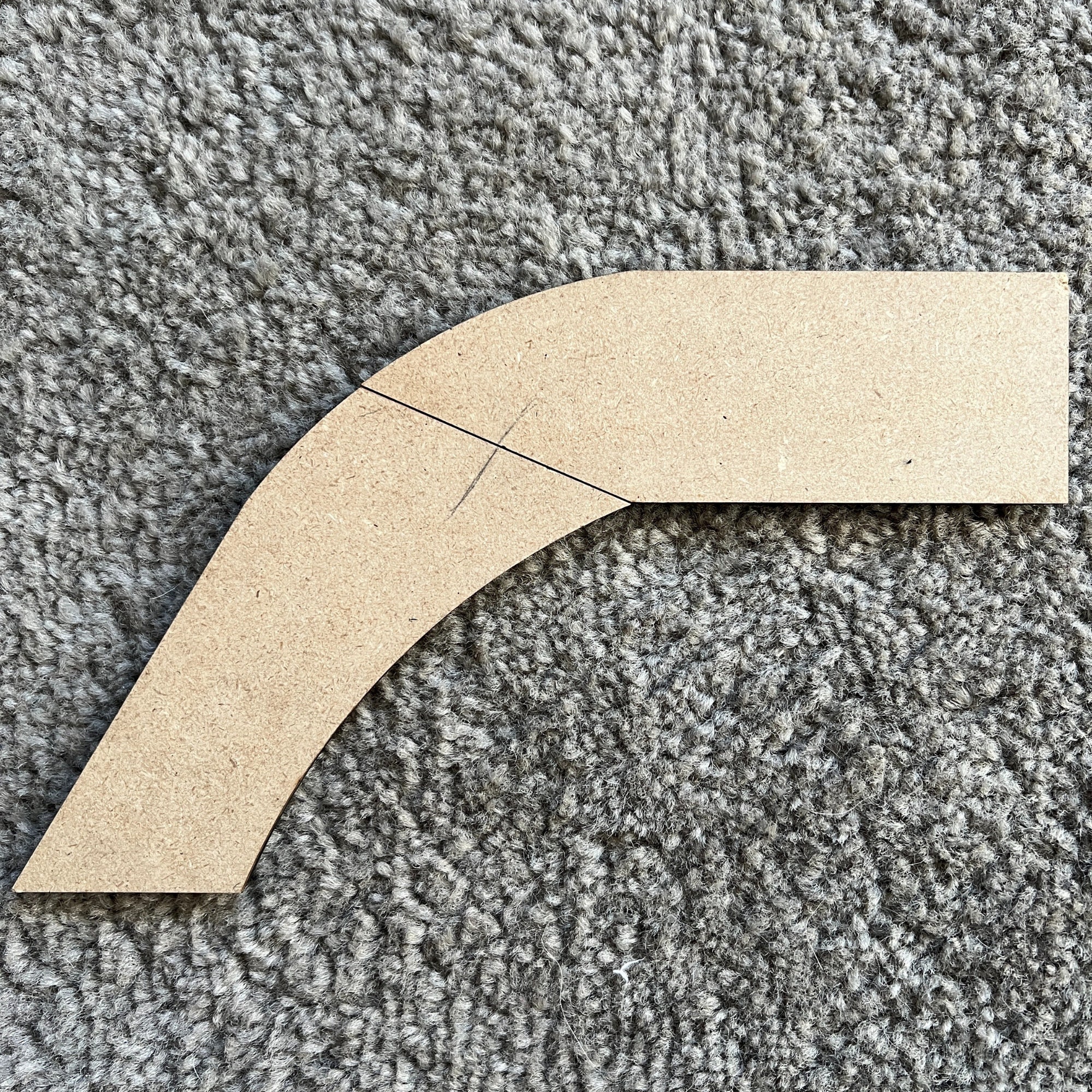 Mid Century Modern Leg Template - Etsy