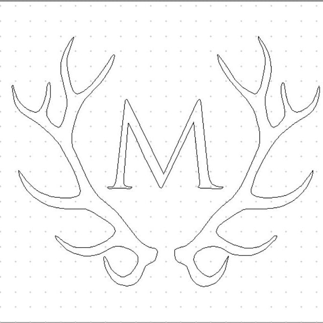 Antler Digital Download - Svg Dxf AI Pdf - Etsy