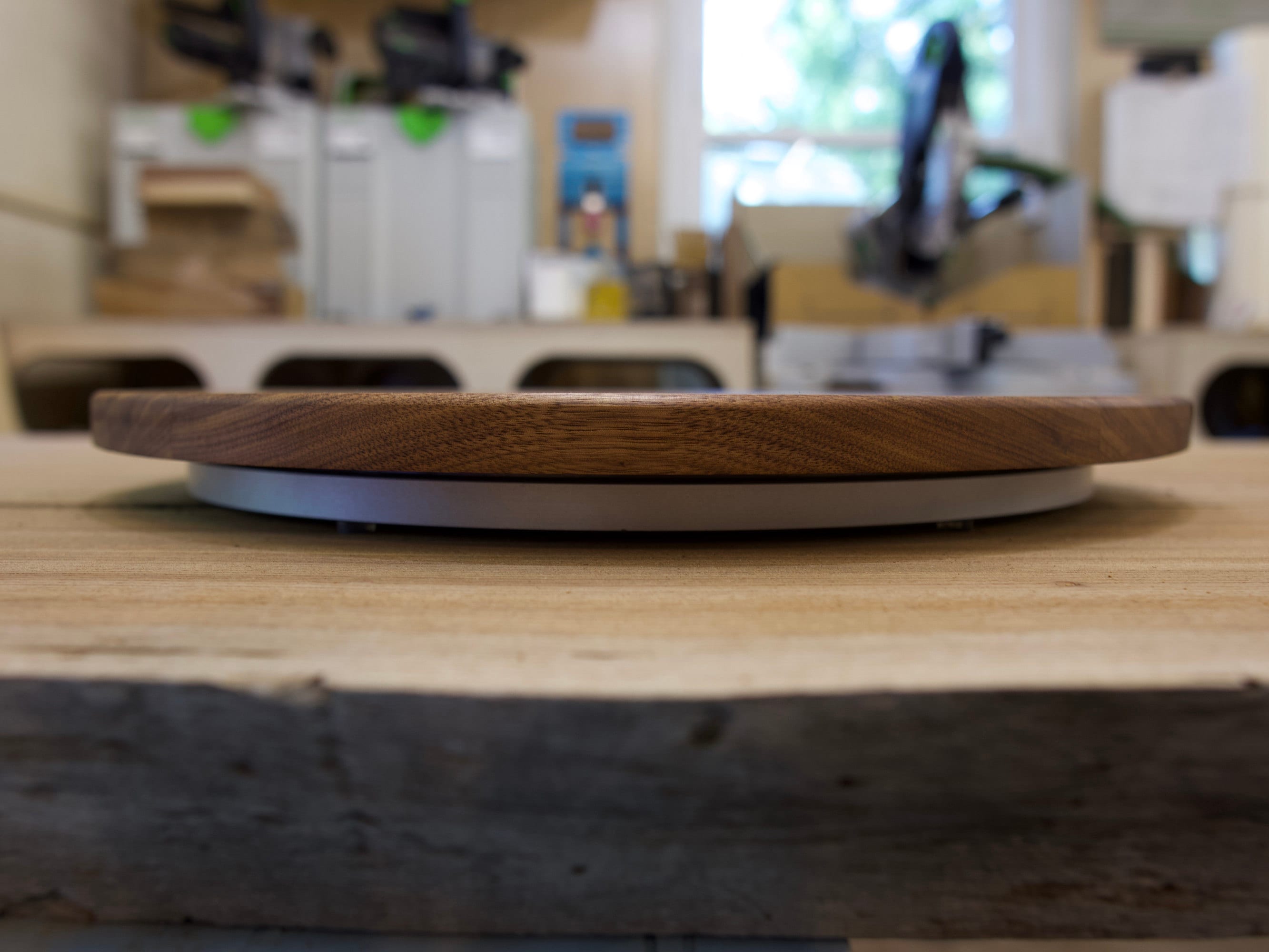 Lazy Susan - With Laser Engraving Available — Coffey Custom Builds