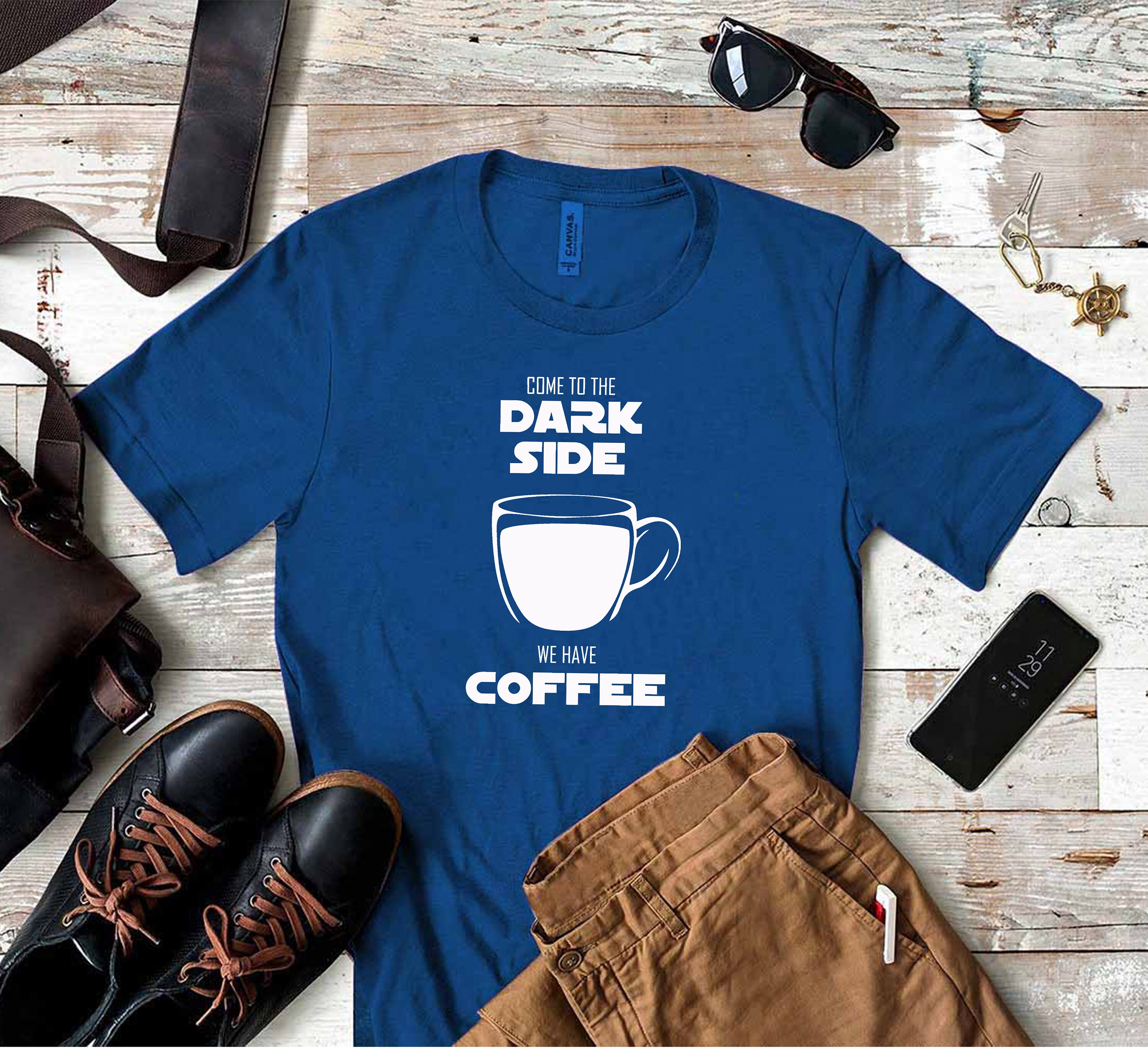 Come to the dark side we have coffee tshirt Coffee Lover | Etsy