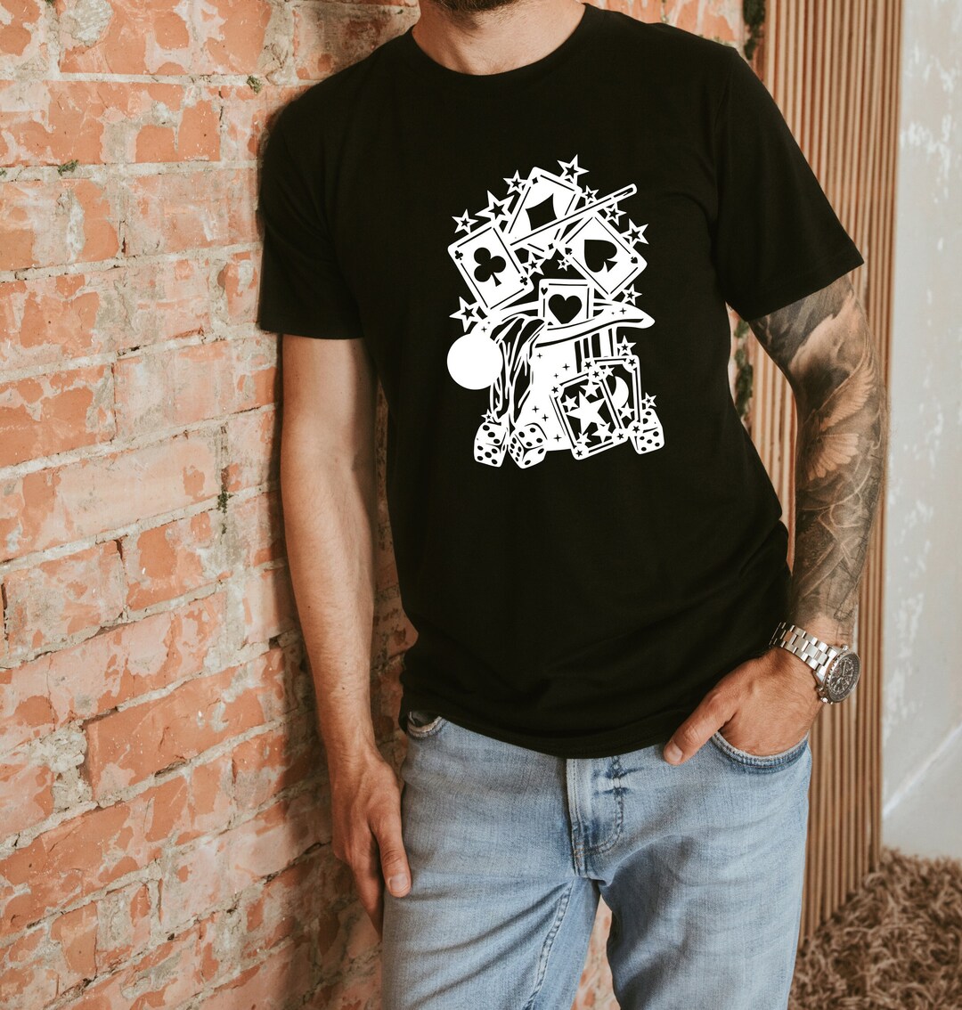 Magic Trick Shirt, Illusionist Gift, Card Trick Design - Etsy