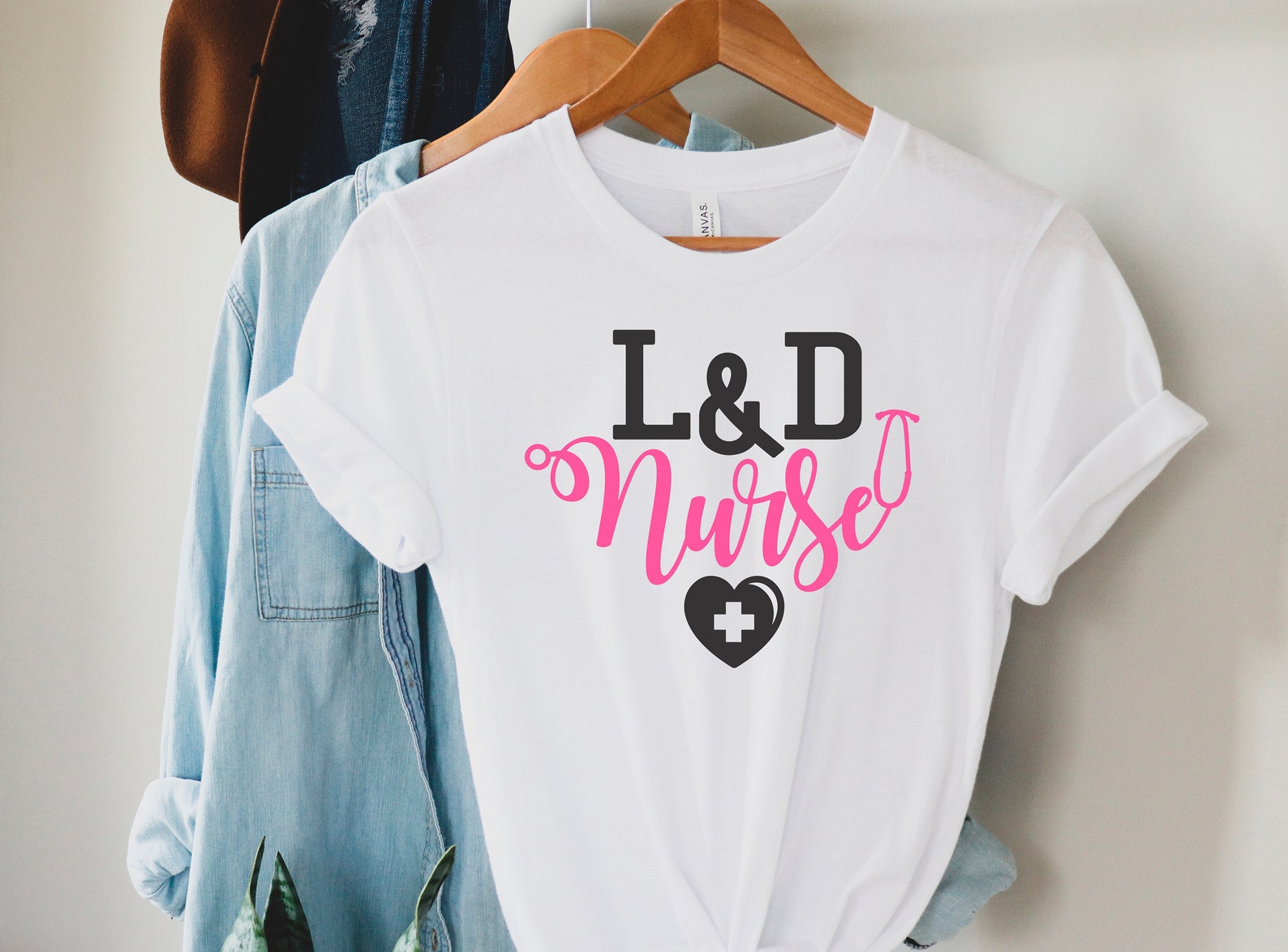 L&D Nurse Shirt Nursing Shirts L and D Nurse Gift Labor - Etsy