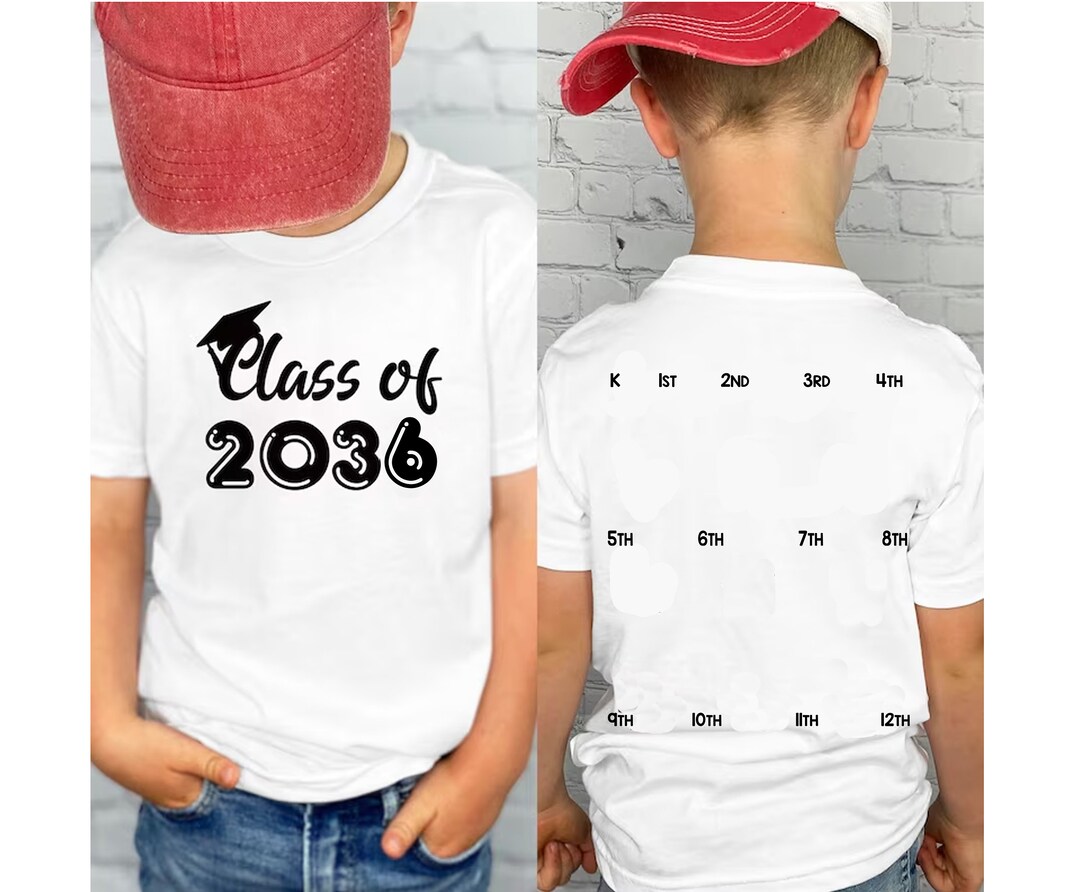 Class of 2036 Handprint Shirt, Class of 2036 Handprint Shirt, Class of ...