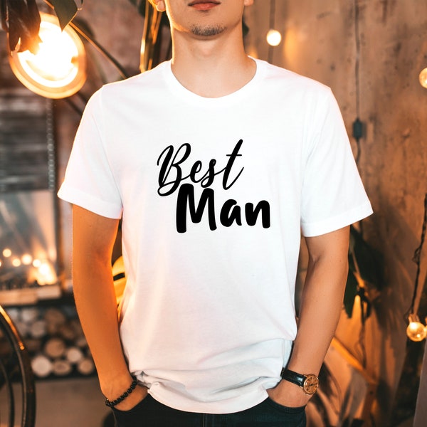 Best Man Tshirt - Etsy