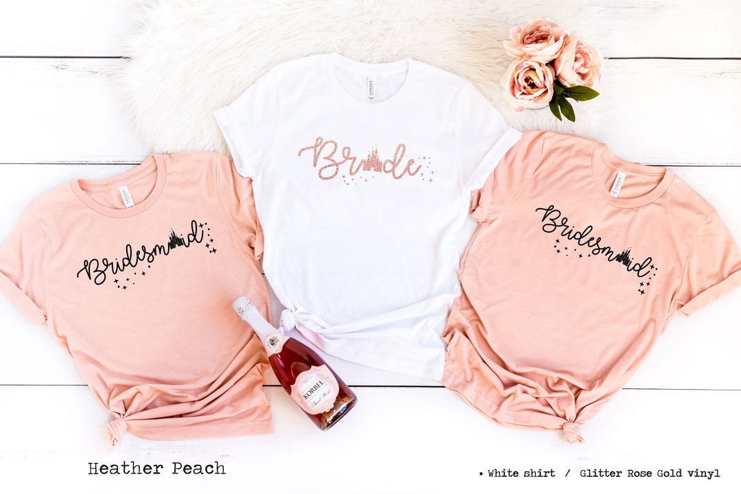 Bride and Bridesmaid SVG - Etsy