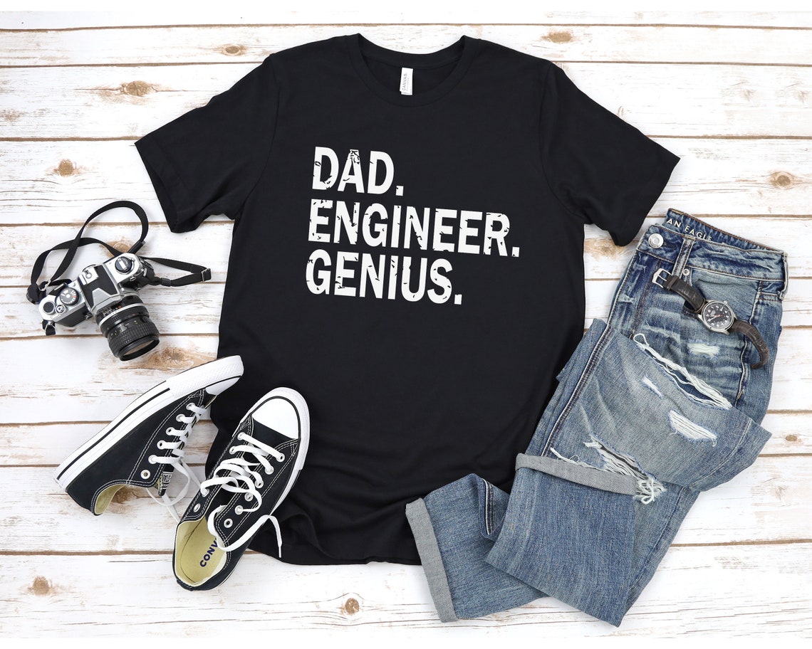 Dad Engineer Genius Father's Day Giftfather's Day - Etsy