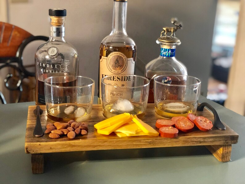 Rustic Handmade Wine Flight/ Bourbon Flight/ Beer Flight/ Whiskey ...