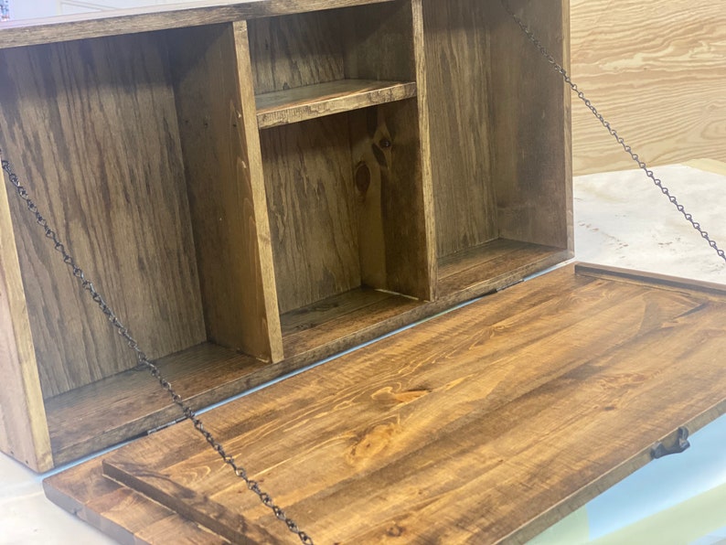 Coffee Bar Cabinet | Reclaimed Wood Murphy Bar | Coffee Lover Gift - Etsy
