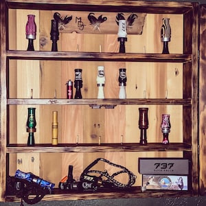 Duck Call Case | Shot Glass Cabinet | Essential Oil Storage Storage ...