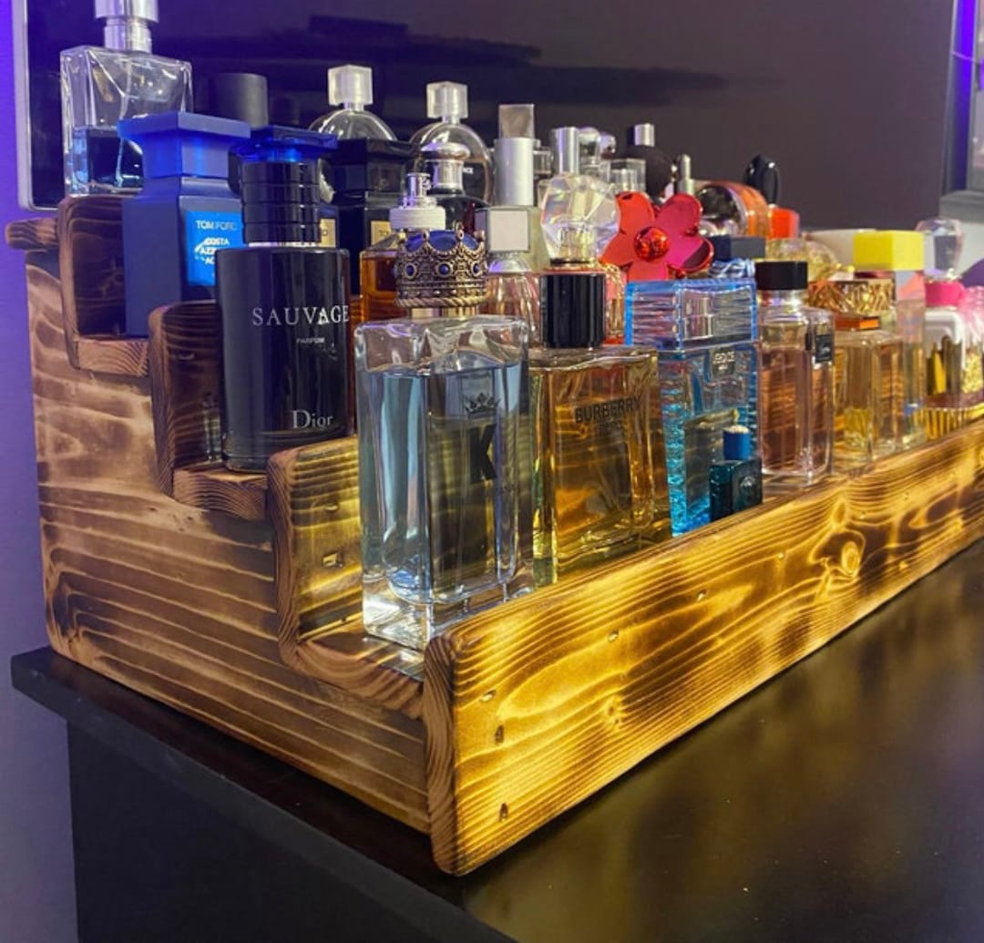 Reclaimed Wood Fragrance Display Shelf Bathroom Vanity - Etsy