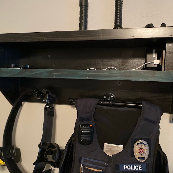 Police Gear Rack - Etsy