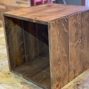 Vinyl Record Storage Cube Stackable Record Crate Record Player Stand ...