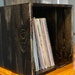 Vinyl Record Storage Cube Stackable Record Crate Record Player Stand ...