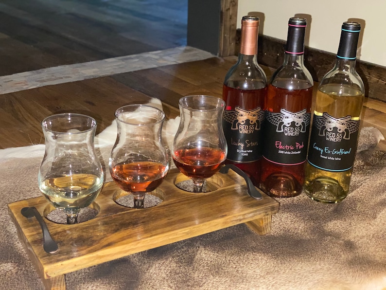 Rustic Handmade Wine Flight/ Bourbon Flight/ Beer Flight/ - Etsy
