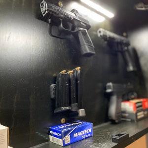 American Flag Concealment Case | Lighted Gun Cabinet | RFID Locks ...