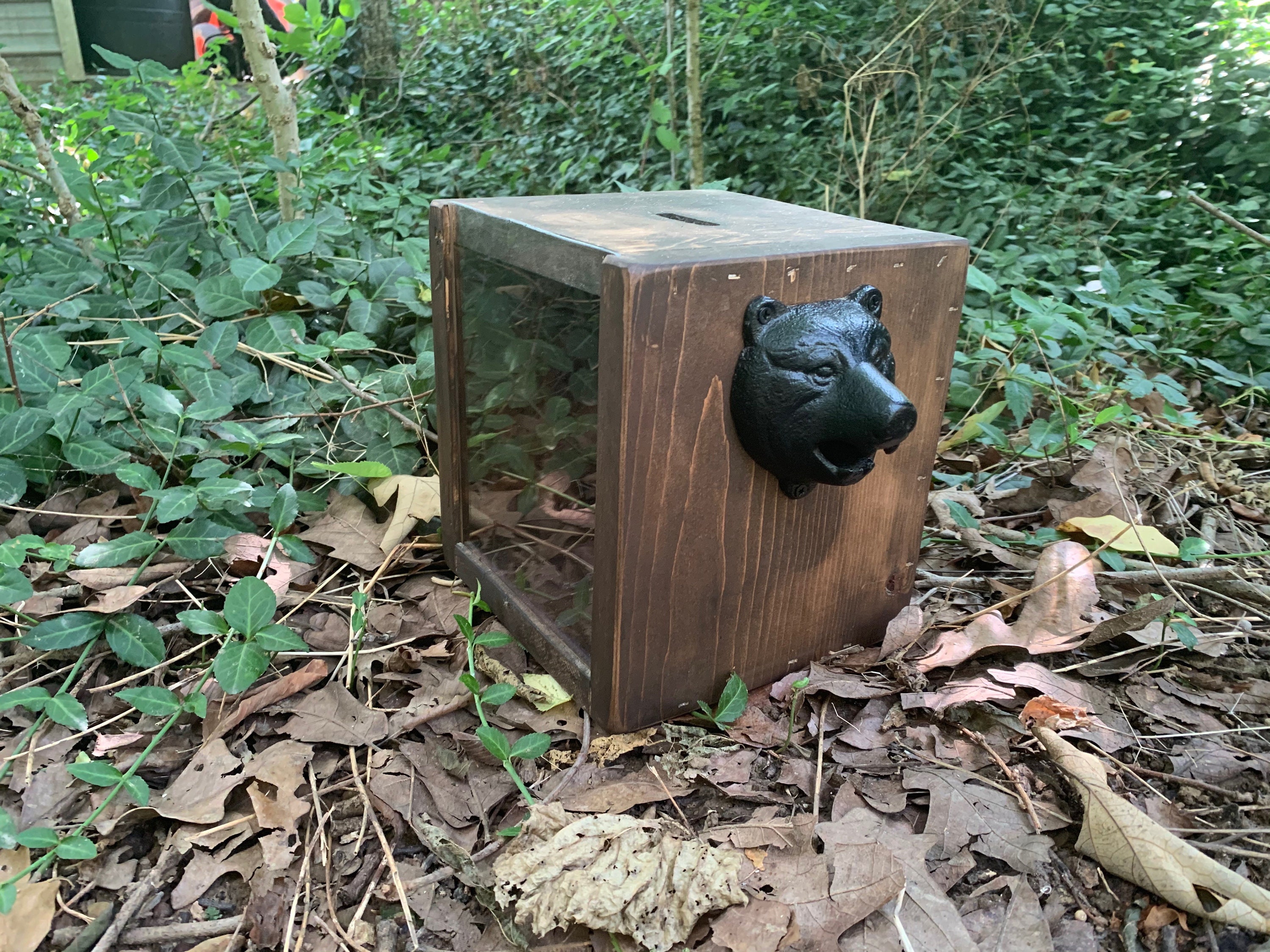 Rustic Wood Bottle Cap Bank Shadow Box Bottle Opener Rustic - Etsy