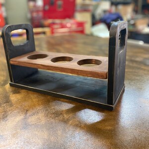 Rustic Bottle Caddy; Drink Caddy; Wine Storage; Bottle Storage; Wine ...