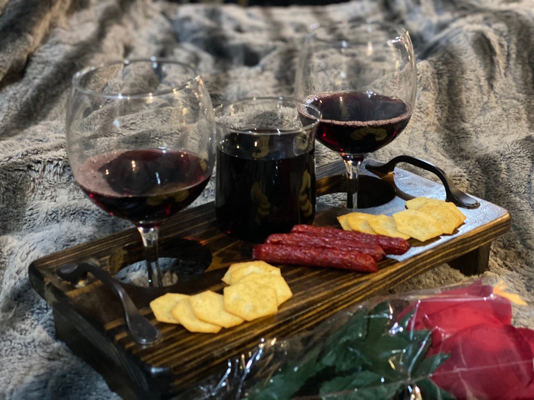 Date Night Flight/ Rustic Handmade Wine Flight/ Bourbon Flight/ Beer ...