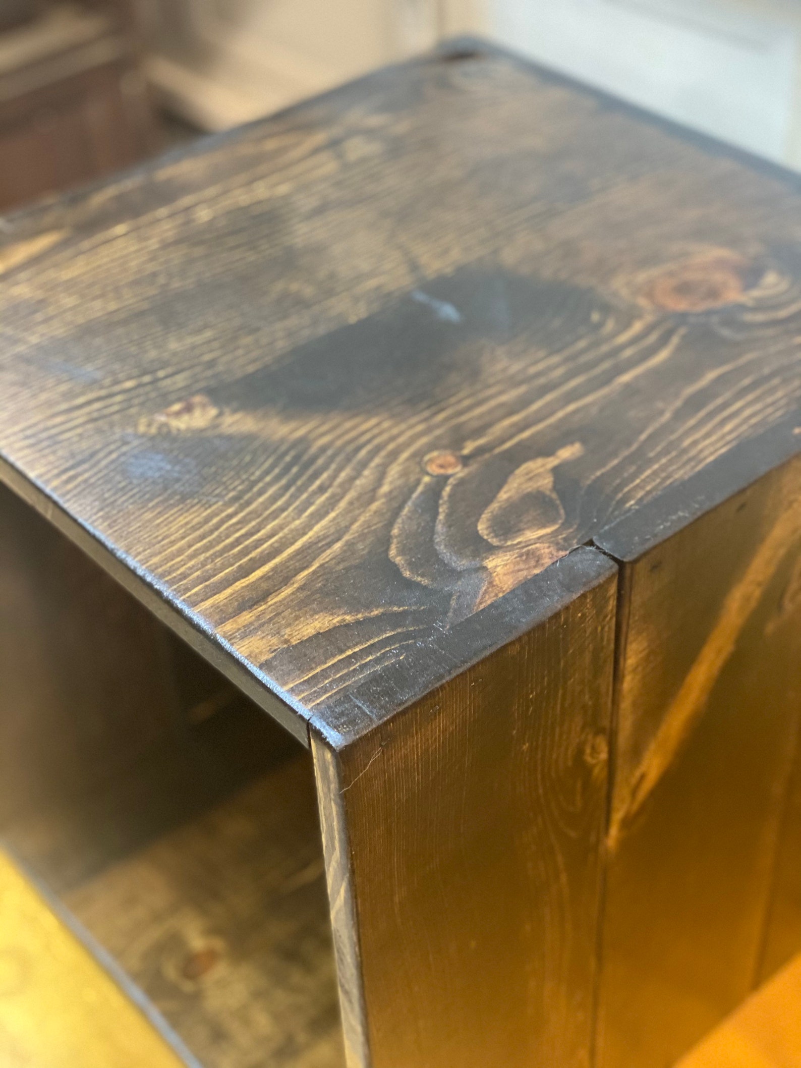 Vinyl Record Storage Cube Stackable Record Crate Record Player Stand ...