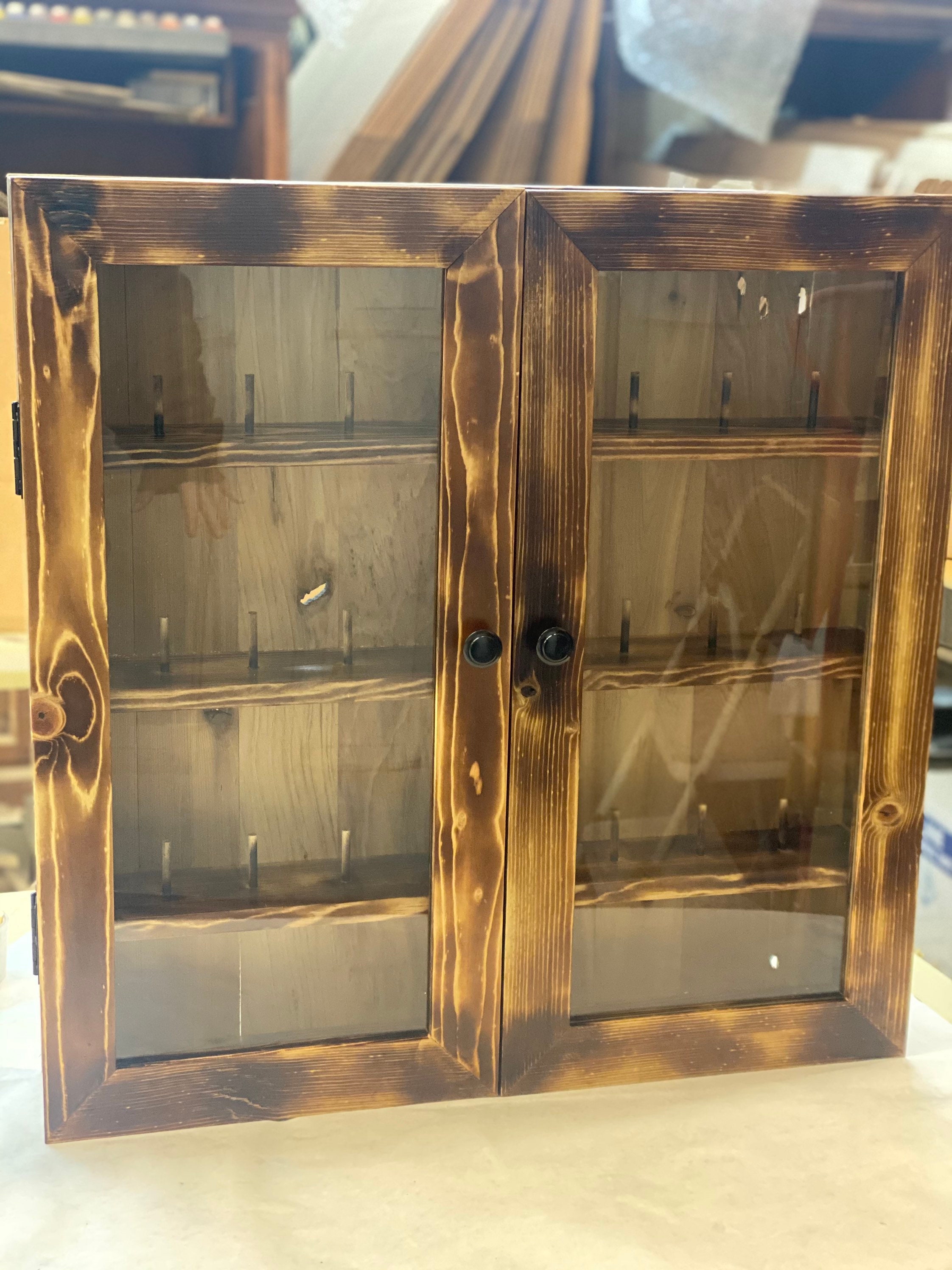 Duck Call Case | Shot Glass Cabinet | Essential Oil Storage Storage ...