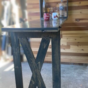 Rustic Murphy Bar Table Drop Down Table Dry Bar Murphy - Etsy