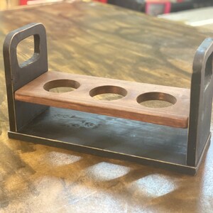 Rustic Bottle Caddy; Drink Caddy; Wine Storage; Bottle Storage; Wine ...