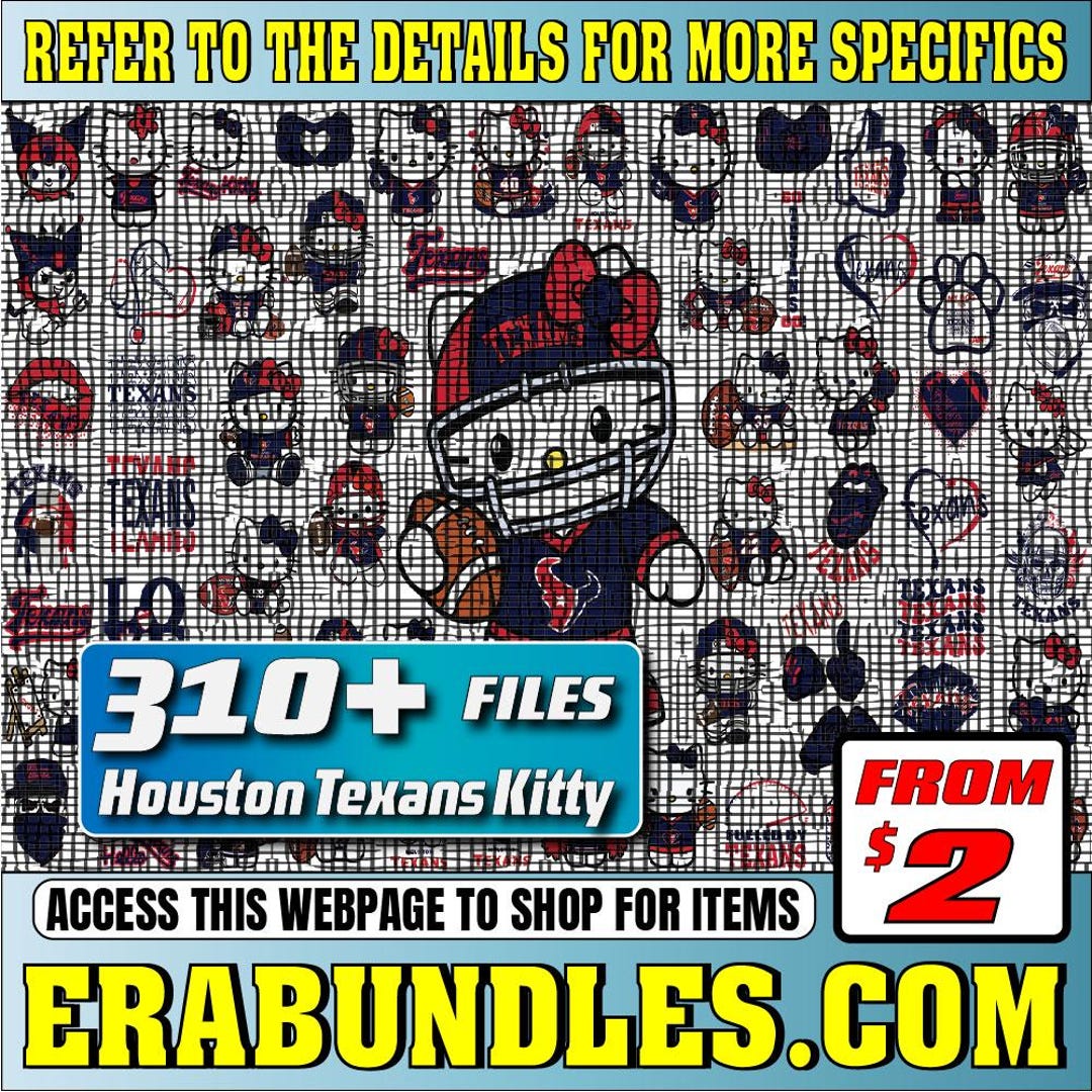 62 Files Houston-texans Kitty Bundles Svg, Houston-texans Svg, N F L ...