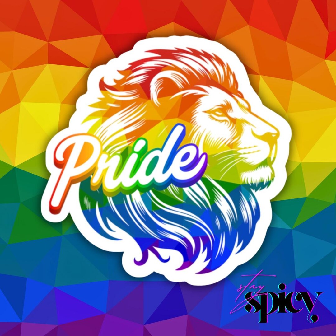 Pride Stickers, LGBTQ+ Allyship Decals, Rainbow Love, Equality Gifts ...