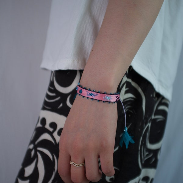 Embroidery Bracelet - Etsy