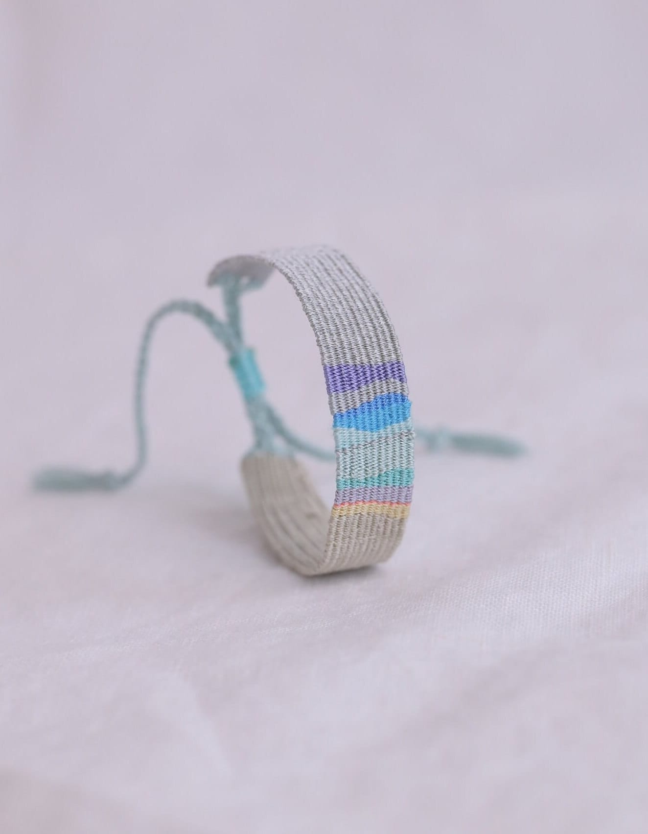 Handwoven Bracelet,silk Woven Bracelet,woven Handmade Bracelet,loom ...