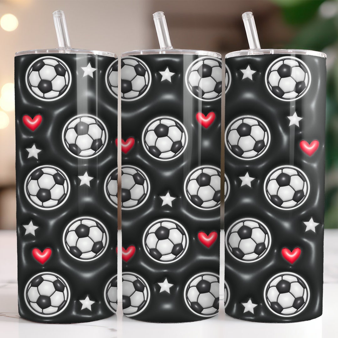 3D Puff Soccer Cup, 3d Puff Sublimation Wrap, Sublimation Wrap, Png ...