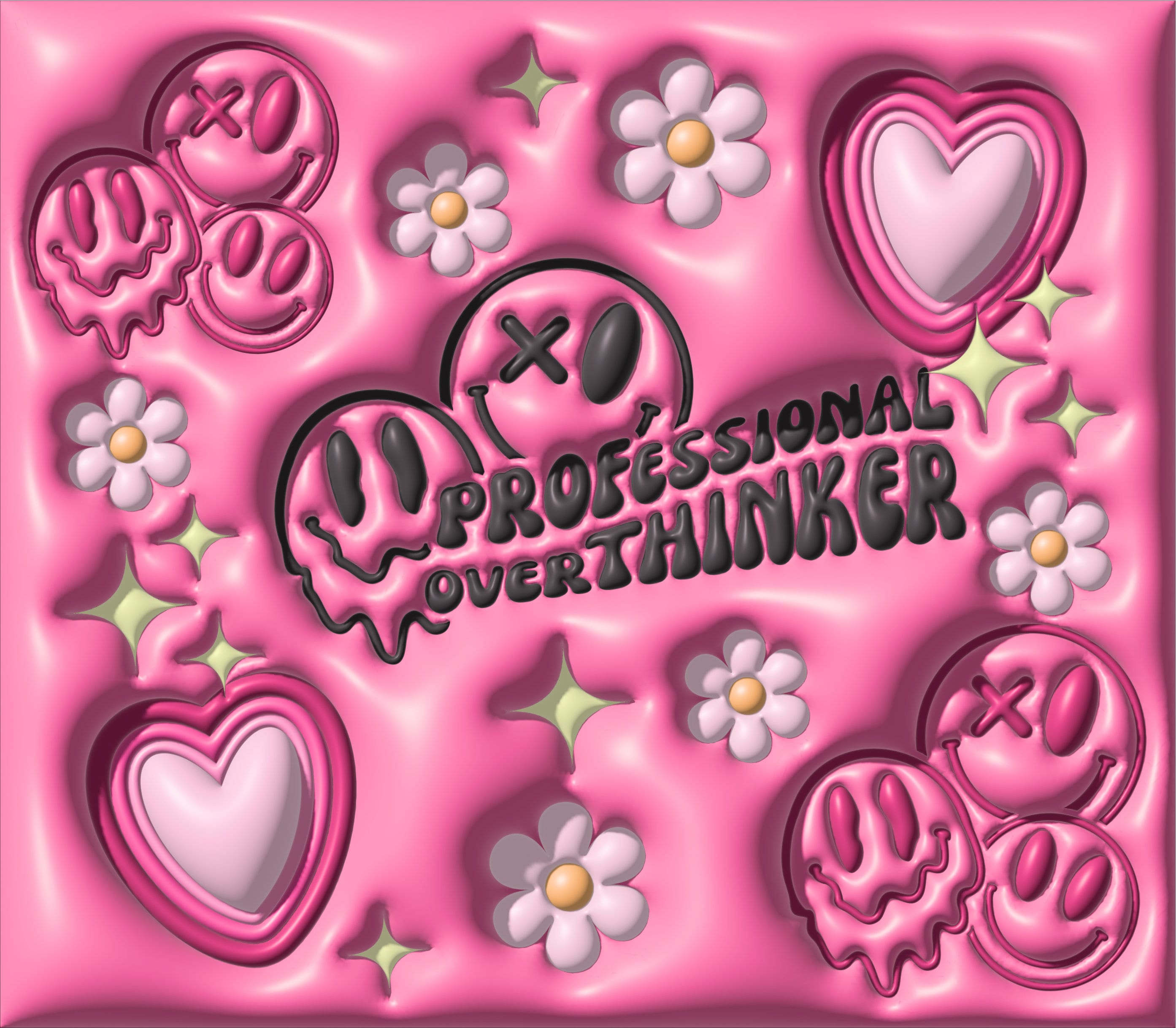 3D Puff Tumbler Wrap, 20 Oz Tumbler Cup Wrap, Sublimation Tumbler Wrap ...