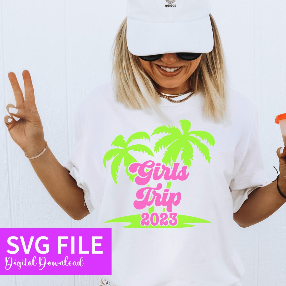 Niñas viaje svg, viaje svg, verano svg, descarga digital svg - Etsy México
