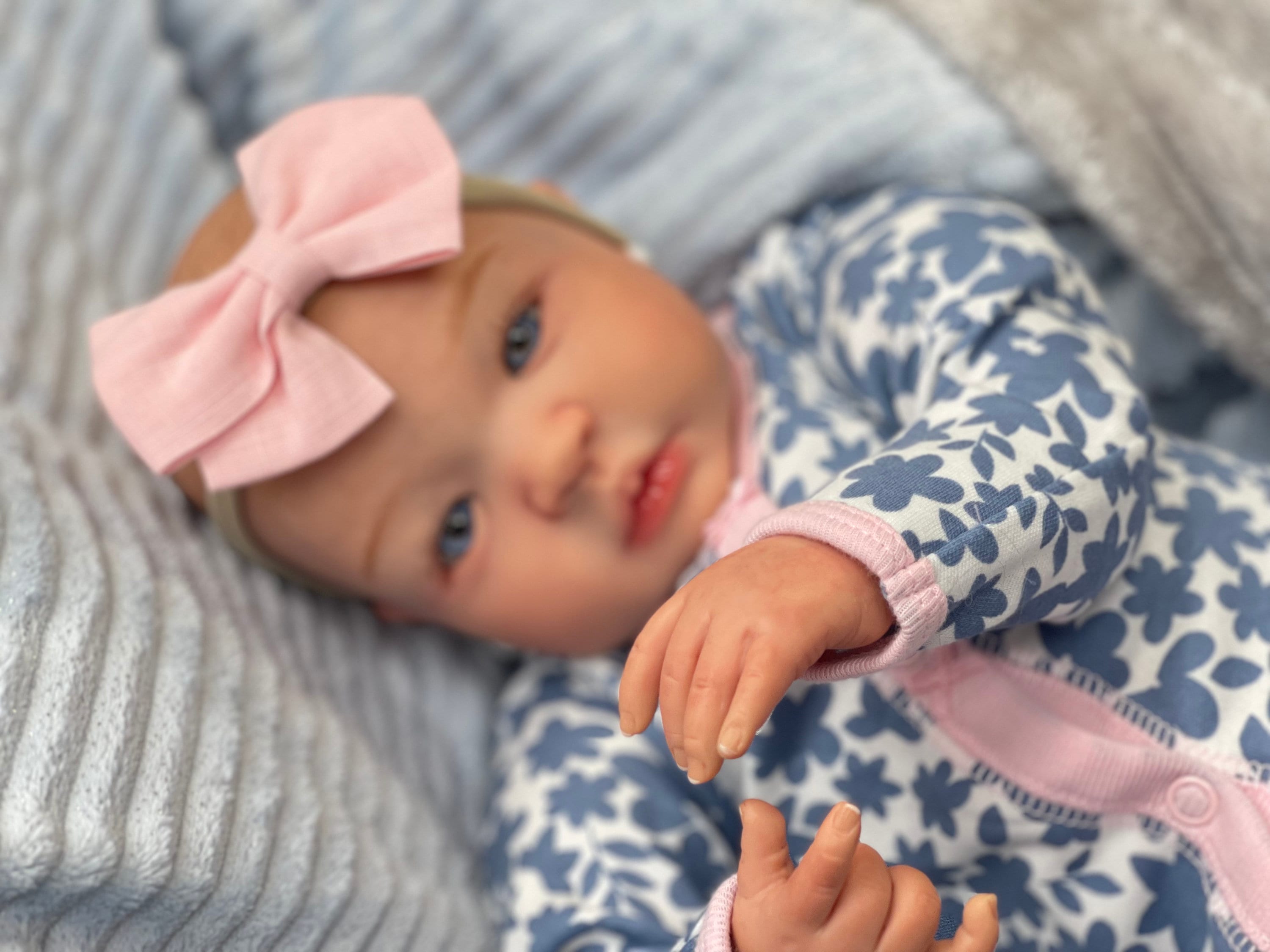 Reborn Baby Dolls, 19inch Reborn Dolls, Reborn Weighted Baby Girl/ Lya ...