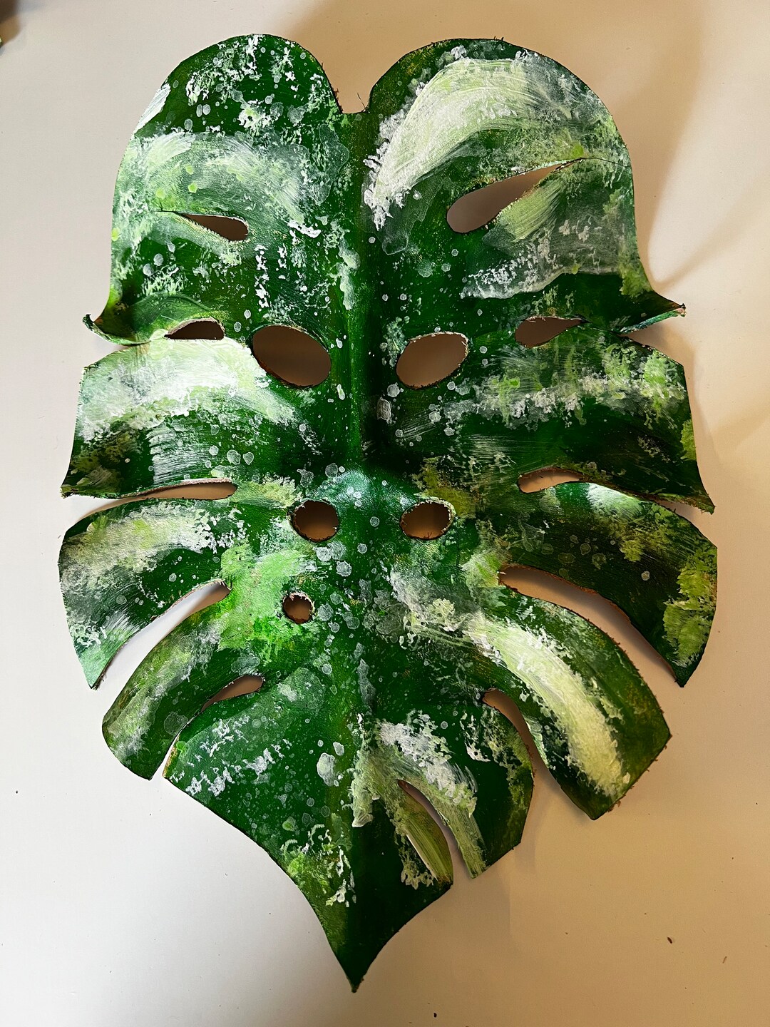 Monstera Monster Mask - Etsy