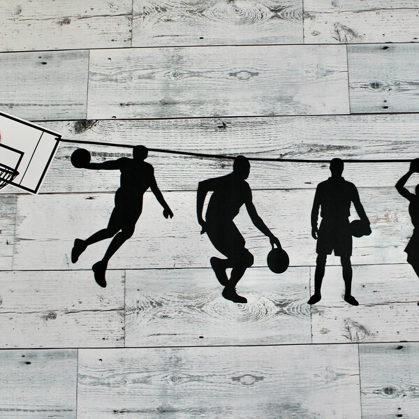 Basketball Garland - Etsy