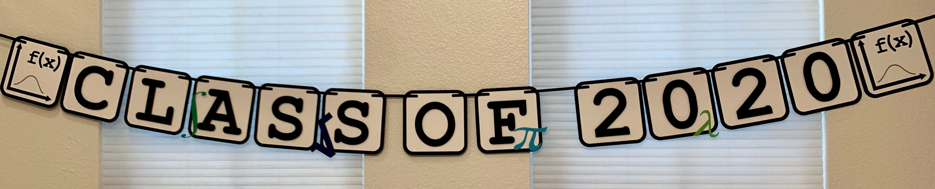 Math Banner Engineering Calculus College School Class of | Etsy