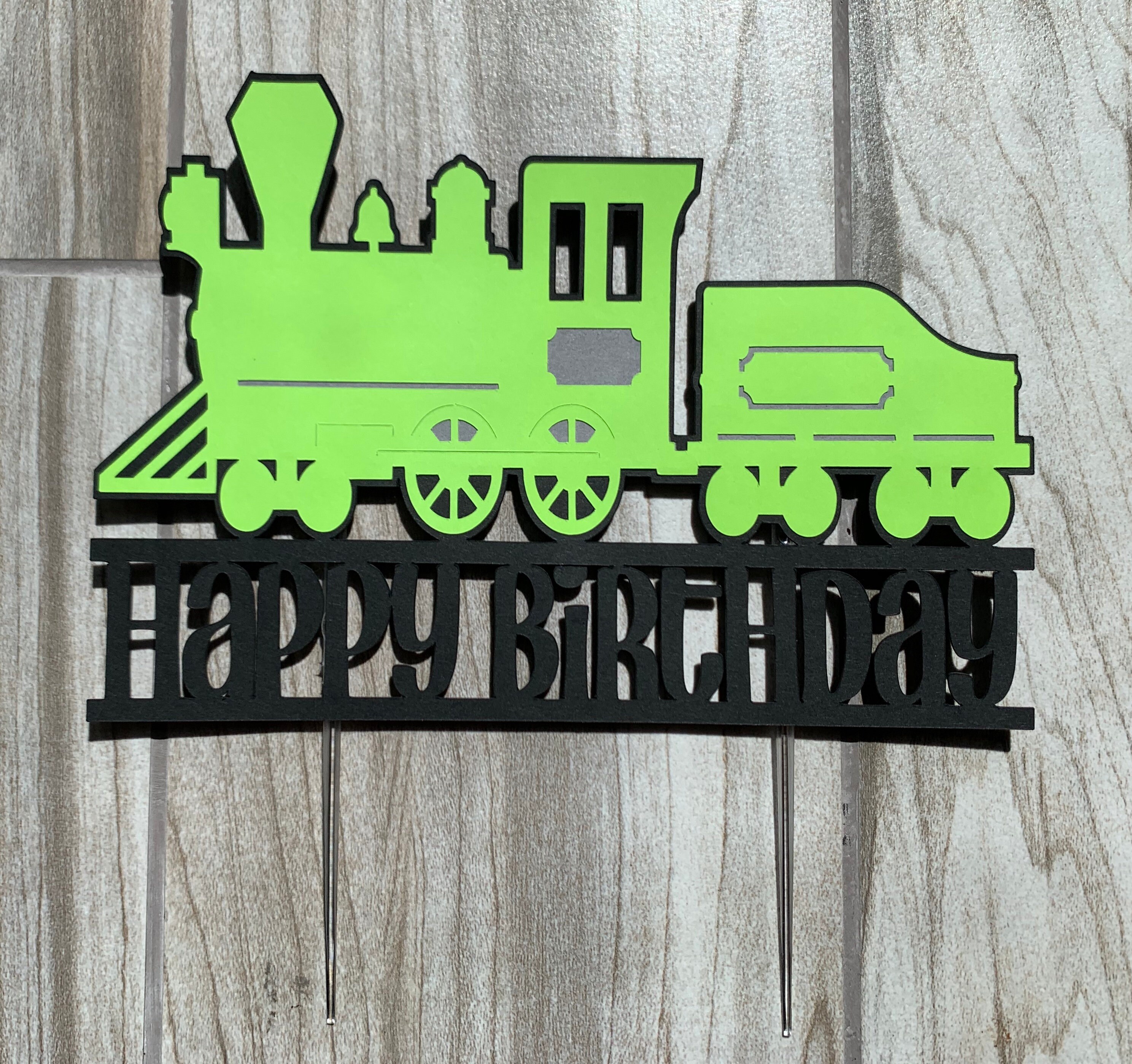 Train Cake Topper Cake Topper Train Caboose Engine Choo - Etsy Norway