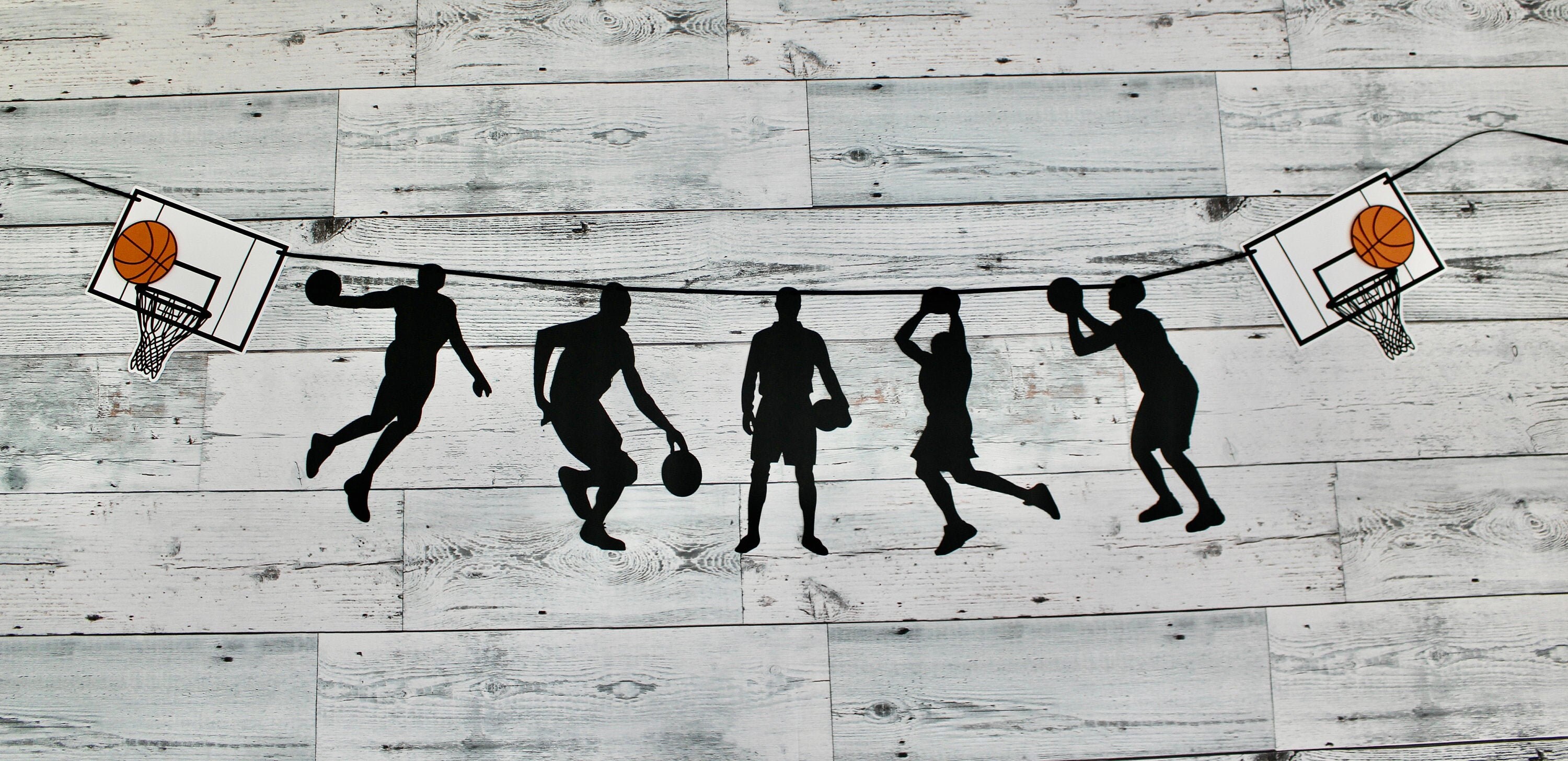 Basketball Garland Basketball Party Theme Basketball Player | Etsy