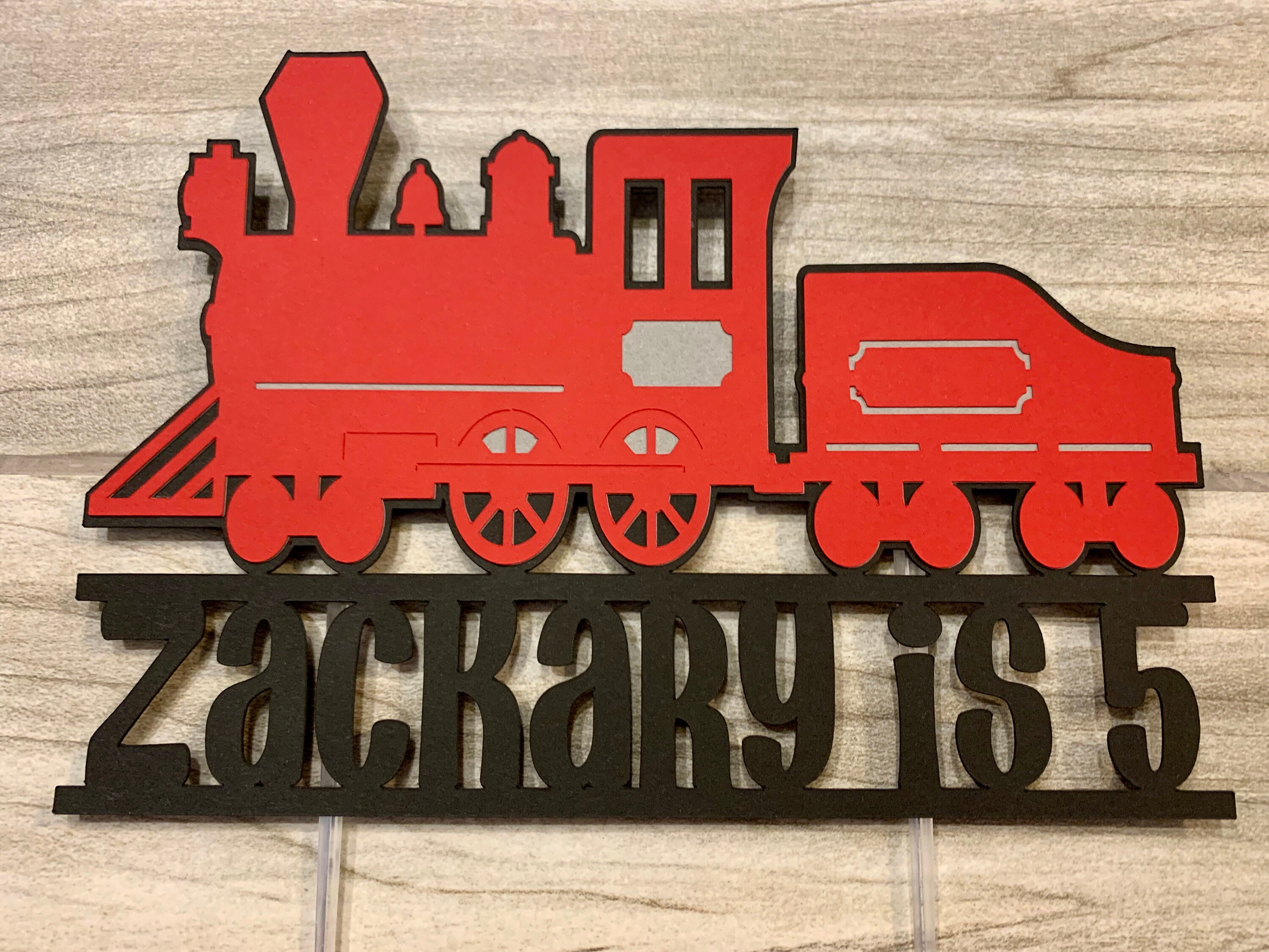 Train Banner Train Name Banner Train Happy Birthday Banner | Etsy