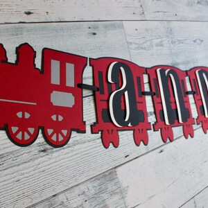 Train Banner, Train Name Banner, Train Happy Birthday Banner, All ...