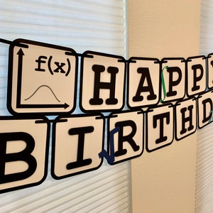 Math Banner Engineering Calculus College School Class of | Etsy