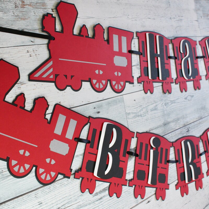 Train Banner - Etsy