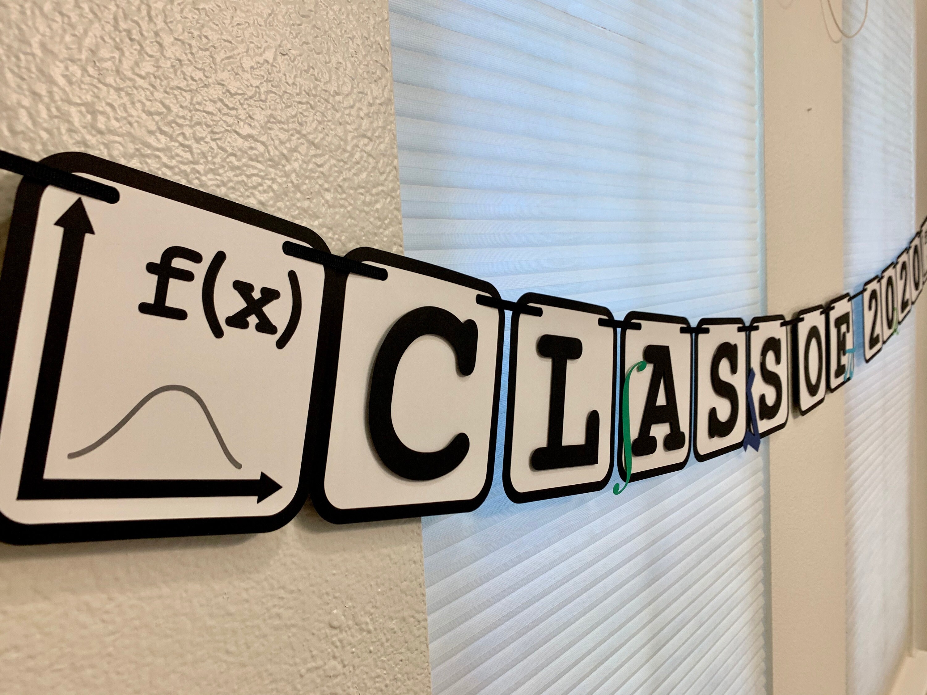 Math Banner Engineering Calculus College School Class of | Etsy