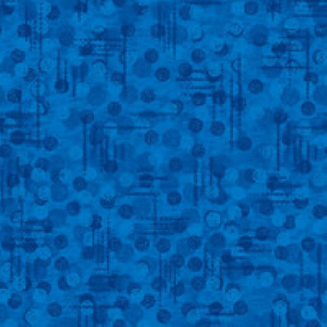 Jot Dot Tonal Texture in Dark Blue for Blank Quilting - Item# 9570-77 ...