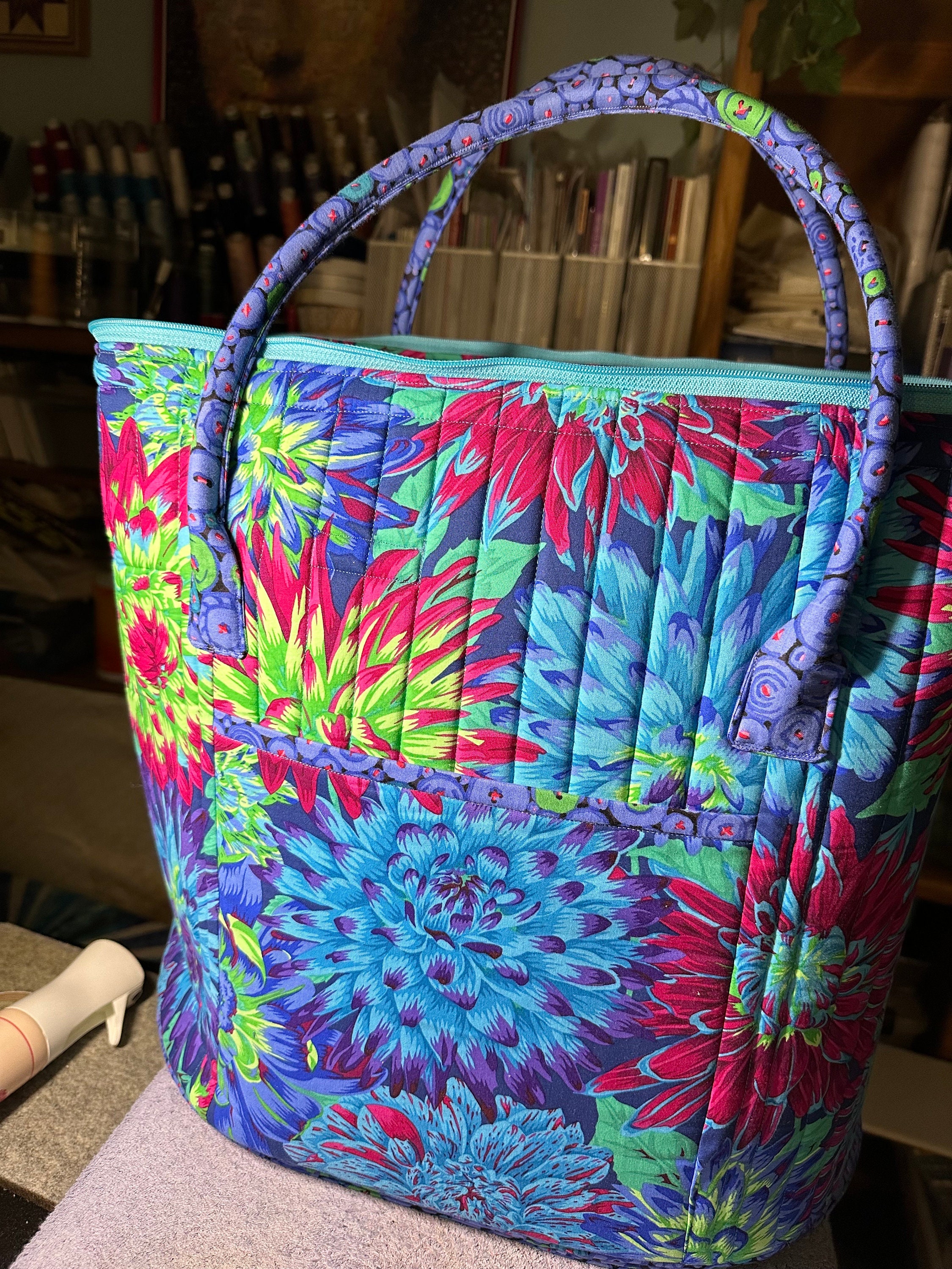 Custom Made Poppins Style Tote Bag - Etsy