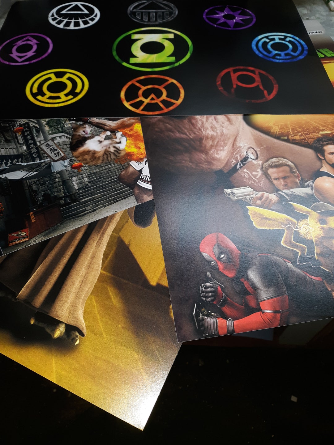 Pint-sized Posters: Mashup Comics - Etsy